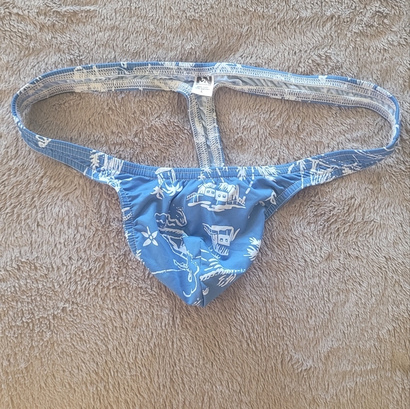 n2n bodywear | Swim | N2n Bodywear Swim Thong Blue L | Poshmark